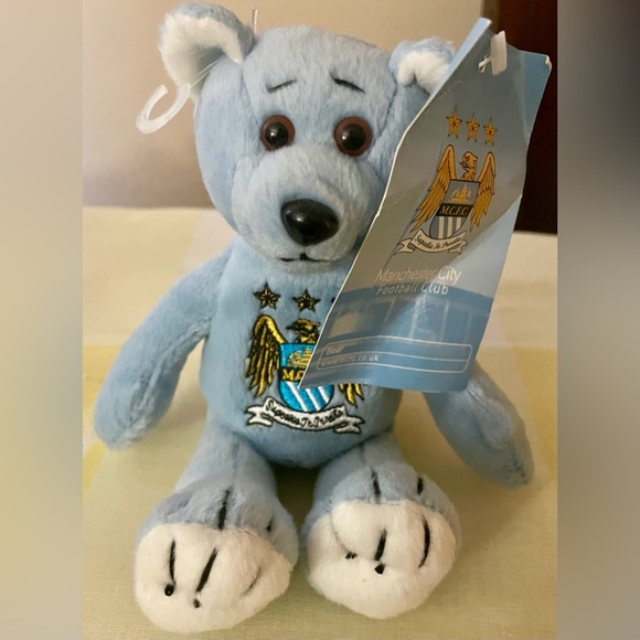 Manchester United | Toys | Manchester City Fc Plush Bear Blue | Poshmark